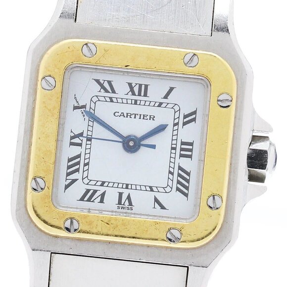 Cartier | Accessories | Cartier Santos Galbeesm Godron Bracelet White ...